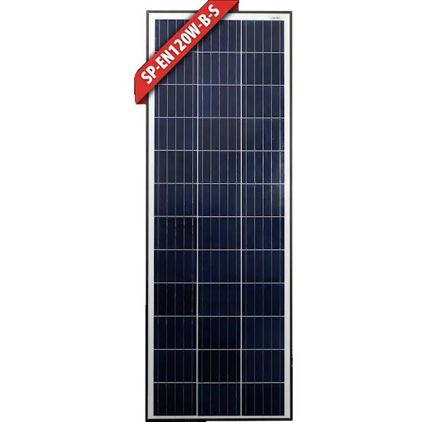 Enerdrive Solar Panel - 120W Poly Slim Black Frame (SP-EN120W-B-S ...