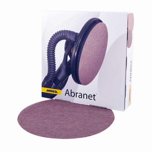 MIRKA Abranet Abrasive Sanding Discs - 200mm, 50 Pack (5425205012 ...