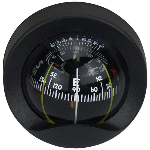 Flush Mount Horizontally Marine Compass | Boat Warehouse