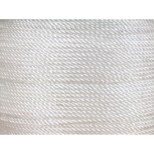 Genuine Polyethylene Silver Rope - 3 Strand - Reels | Boat Warehouse
