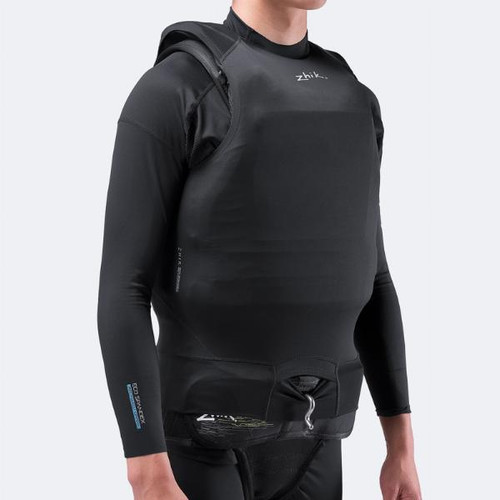 Zhik Eco Spandex UPF50+ Race Vest - Black (VST-0061-U-BLK-SSS VST-0061 ...