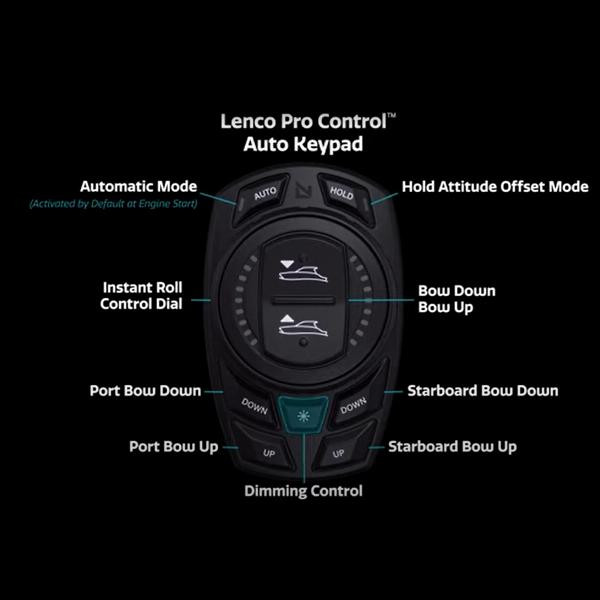 Lenco Pro Control Auto Flybridge Keypad Kit (557034) | Boat Warehouse ...