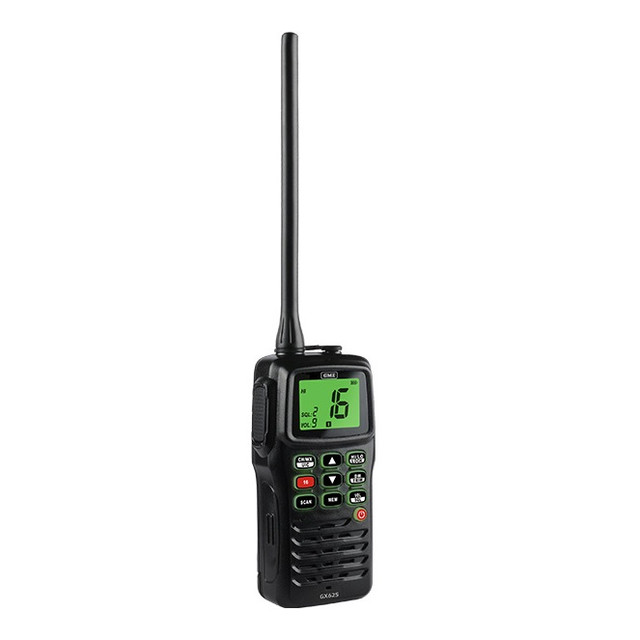 GME GX865 VHF Marine Handheld Radio (GX865) | Boat Warehouse Australia