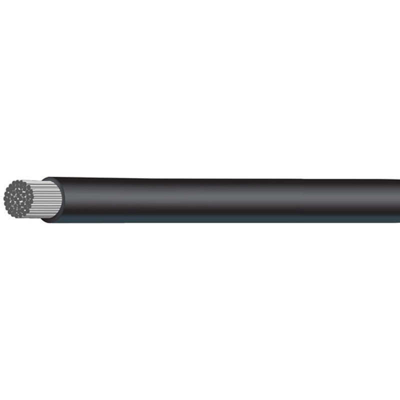 Tinned Battery Cable - Black - 2 B&S (32mm2) | Boat Warehouse Australia