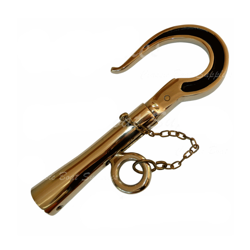 Davey Bronze Boat Hook - Detachable