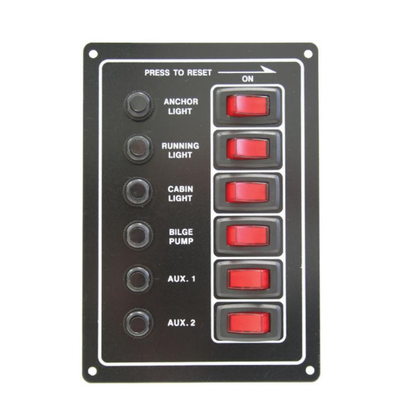 RWB Marine Circuit Breaker Panel (RWB539) | Boat Warehouse
