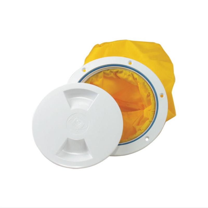 Inspection Port - Polypropylene ABS - White with White Centre Cover ...