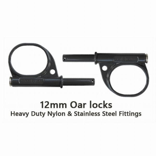 Oceansouth 2 Piece Oars - Split Shaft & Oar Stops (Pair) (PA410) | Boat ...