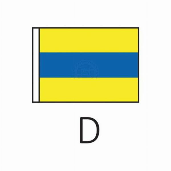 Code Flag 'D' (37141-D 37140-D) | Boat Warehouse Australia