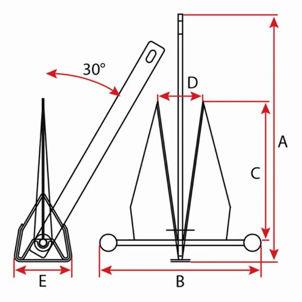 Stainless Steel Anchors, Sand Anchors & More | The Boat Warehouse Australia