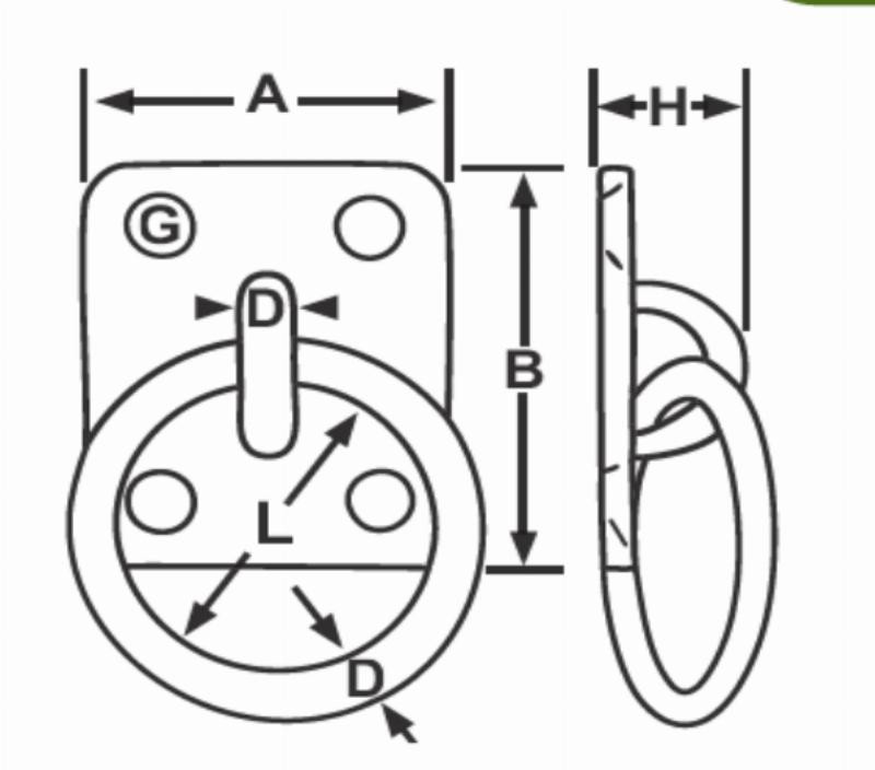 Stainless Steel Disc End Plates | Boat Warehouse Australia
