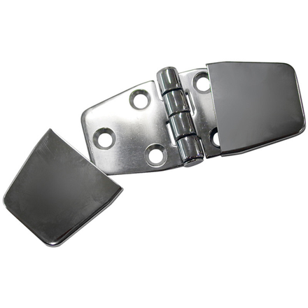 Stainless Steel Stamped Strap Hinges with Cover (Pair) (29691 29692 ...