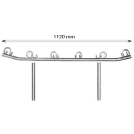 Viper Pro Series Universal D.I.Y Removable 6-Way Rod Rack (10032) | The ...