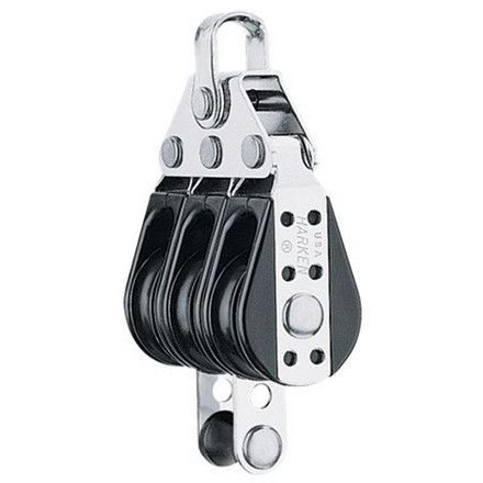 Harken Triple Bullet Block with Becket (087) | Boat Warehouse Australia
