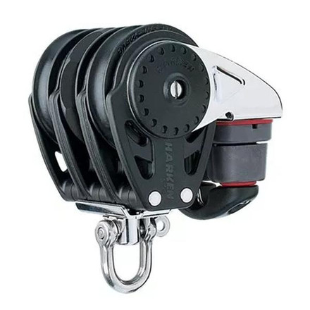 Harken 57mm Triple Ratchamatic Block - Swivel, Cam Cleat (2629) | Boat ...