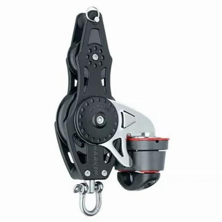 Harken 57mm Fiddle Block - Swivel, Becket, Cam Cleat (2624) | Boat ...