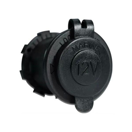 Round DC 12v Socket 20A (Bulk) (EA-DCS-01B) | Boat Warehouse Australia