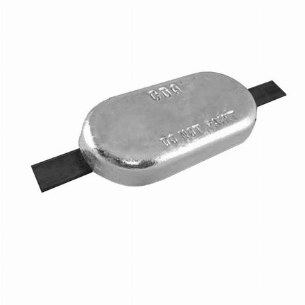 CAA Zinc Block Anode CDZ8-12-150S (CDZ8-12-150S) | Boat Warehouse Australia