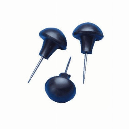 Black Push Pins - Pack of 100 (C903BK C903HP) | Boat Warehouse Australia