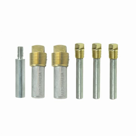 CAA Zinc Caterpillar Anode Kit (CDZK9-801CAT) | Boat Warehouse Australia