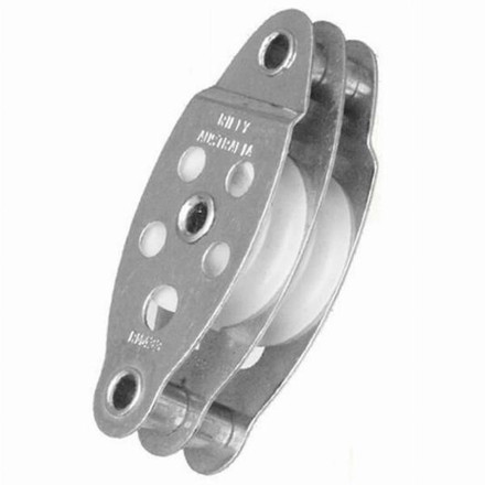 Riley Pulley Block Double Sheave with Becket 28mm x 8mm (RM433) | Boat ...