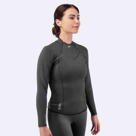 Zhik Womens Superwarm Performance Wetsuit Top (DTP-1130-W-DGY-XSS DTP ...