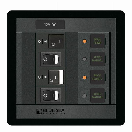 Blue Sea 360 Panel Dual Bilge Pump Control (1522) | Boat Warehouse ...