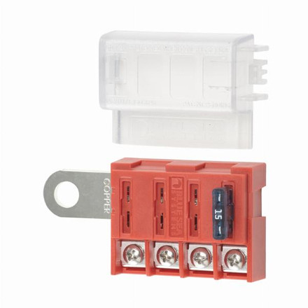 Blue Sea ST Blade Battery Terminal Mount Fuse Block (5023) | Boat ...