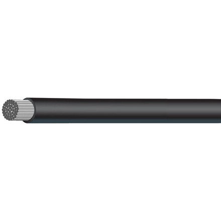 Tinned Battery Cable - Black - 8 B&S (7.71mm2) | Boat Warehouse Australia