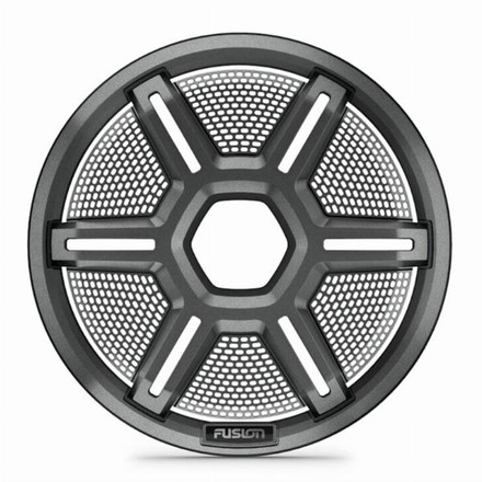 Fusion Apollo Subwoofer Grille Shielded Gray Subwoofer Grille (10", 12 ...