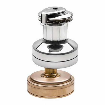 Andersen 58ST Full Stainless Self-Tailing Winch with Compact Below Deck ...