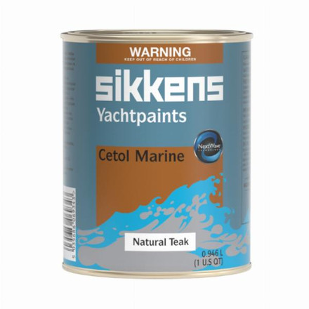 Sikkens Cetol Marine Protective Finish - Natural Teak (IVA316/1QTAP ...