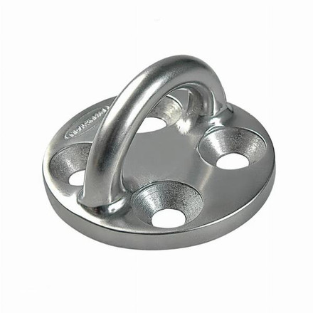 Ronstan Stainless Round Pad Eye, 50mm Base with 4x M6 Holes (RFRF2429 ...