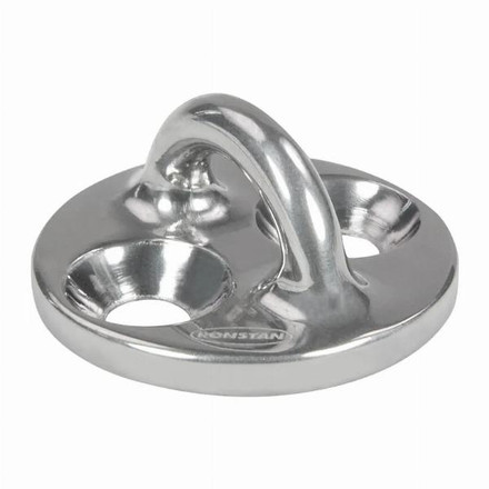 Ronstan Stainless Round Pad Eye, 34mm Base with 2x M6 Holes (RFRF2429 ...