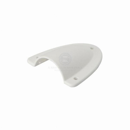 Vent Clamshell White Nylon 60 x 55 x 18mm (30739 30739-10) | Boat ...