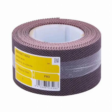 MIRKA Abranet Max Roll for Drum Sanders - 76mm, 10m (AB7610MTP80R ...