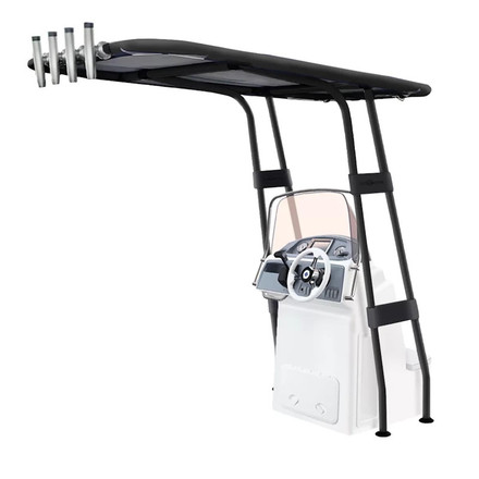 Oceansouth Heavy Duty-T-Top for Centre Console - Black Powder Coated ...