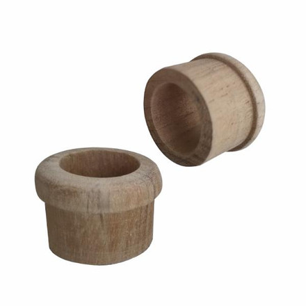 Teak Finger Pull 16mm (2 Pack) (ASBX107T19) | Boat Warehouse Australia