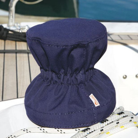 Canvas Winch Cover - Navy Blue, Self Tailing | Boat Warehouse Australia