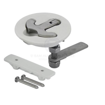 White Hatch T-Handle Latch | Boat Warehouse Australia
