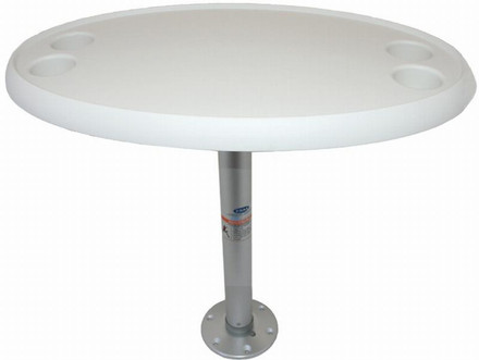 Oval Table & Pedestal Set | Boat Warehouse Australia