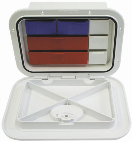 RWB Marine Deluxe Storage Hatch and Tackle Box - 375 x 275 | Boat Warehouse