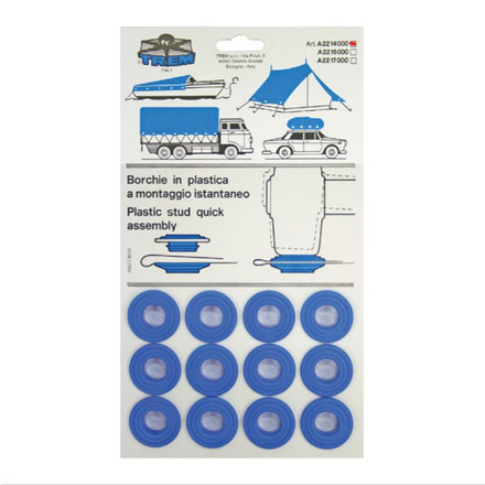 Trem Marine Products Canopy / Tarp Eyelets (RWB1051) | Boat Warehouse