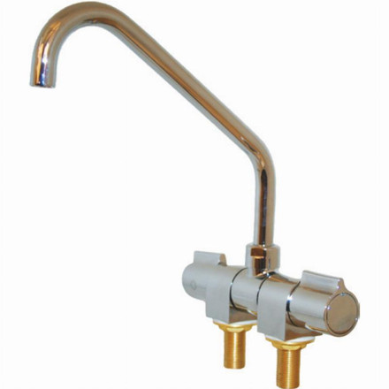 RWB Marine Folding Taps - Chrome Brass - Mixer Faucet with Long Reach ...