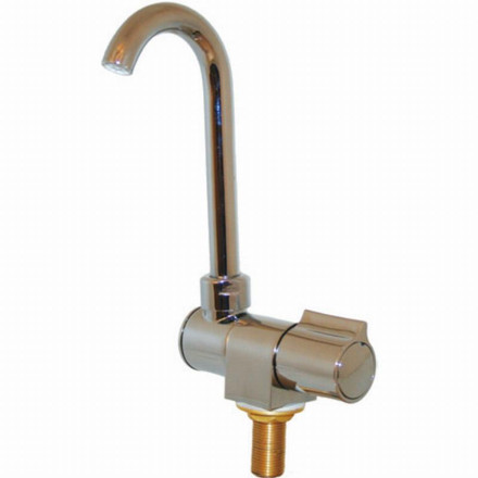 RWB Marine Folding Taps - Chrome Brass - Single Faucet with Short Reach ...