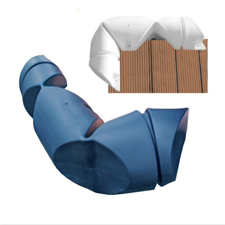 Majoni Plastics Dock Fender - Medium (RWB1550B RWB1550W) | Boat Warehouse