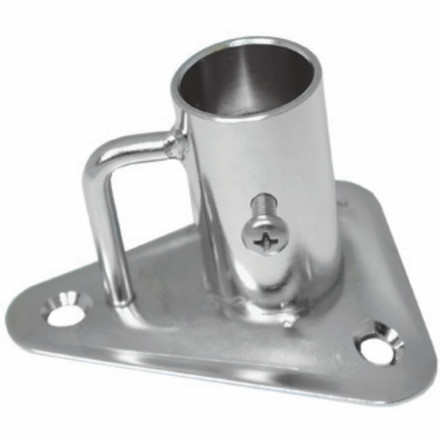 RWB Marine Stanchion Bases - Angled 6 Degrees (RWB2256) | Boat Warehouse