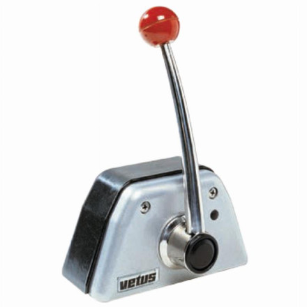 Vetus - Top Mount Single Lever Control - Aluminium Housing - Knob ...
