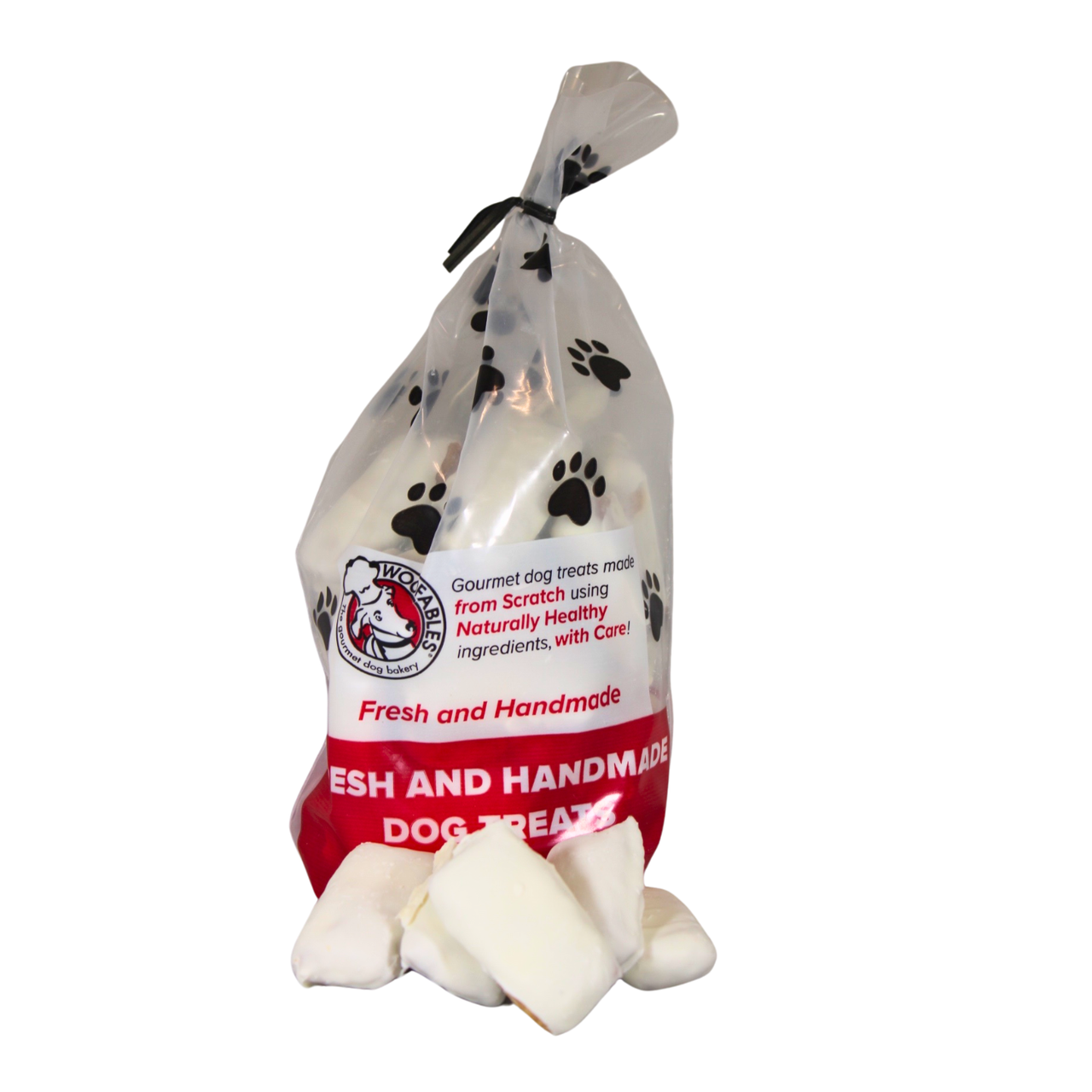 Vanilla Yogurt Dipped MINI Dog Treats - Woofables Retail