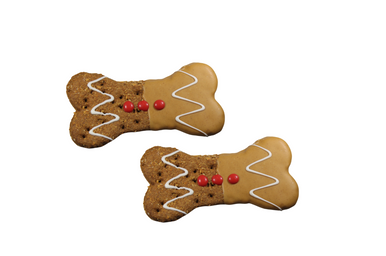 Gingerbread Bone dog treat